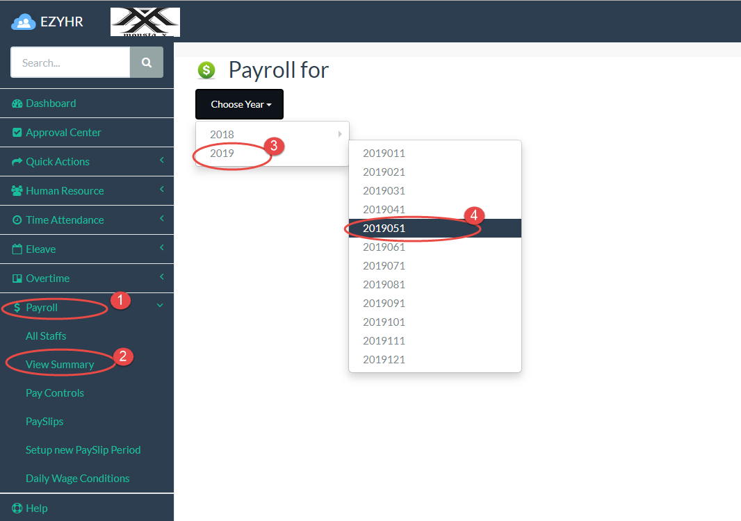 วิธีการปิดงวด Payroll – EZY-HR โซลูชั่นบริหารงานบุคคลออนไลน์