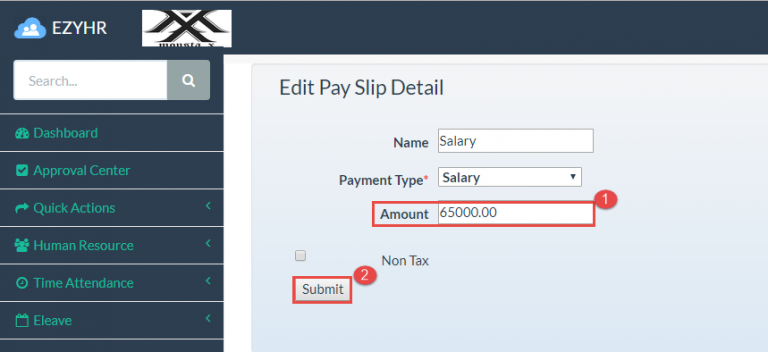*วิธีการแก้ไขเงินได้เงินหักใน Payslip Details – EZY-HR โซลูชั่นบริหารงานบุคคลออนไลน์