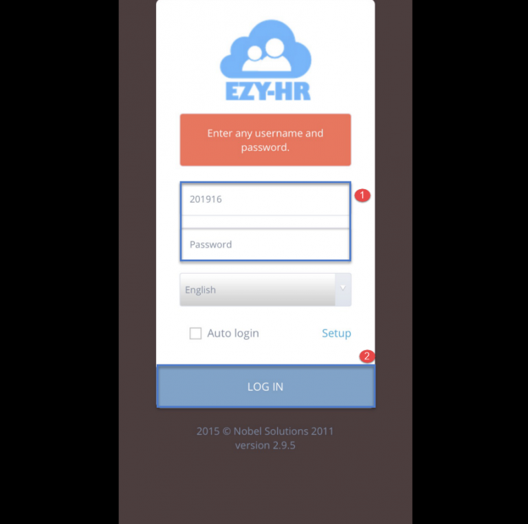 วิธีเปลี่ยน Password บนมือถือ – EZY-HR โซลูชั่นบริหารงานบุคคลออนไลน์