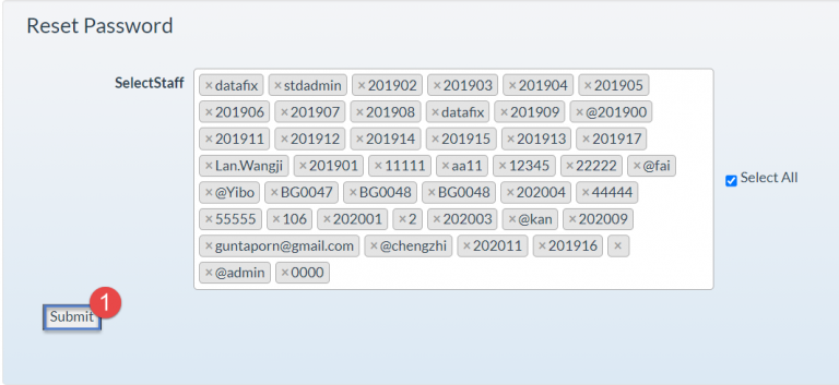 วิธีการใช้ Reset Password And Email Function – EZY-HR โซลูชั่นบริหารงานบุคคลออนไลน์
