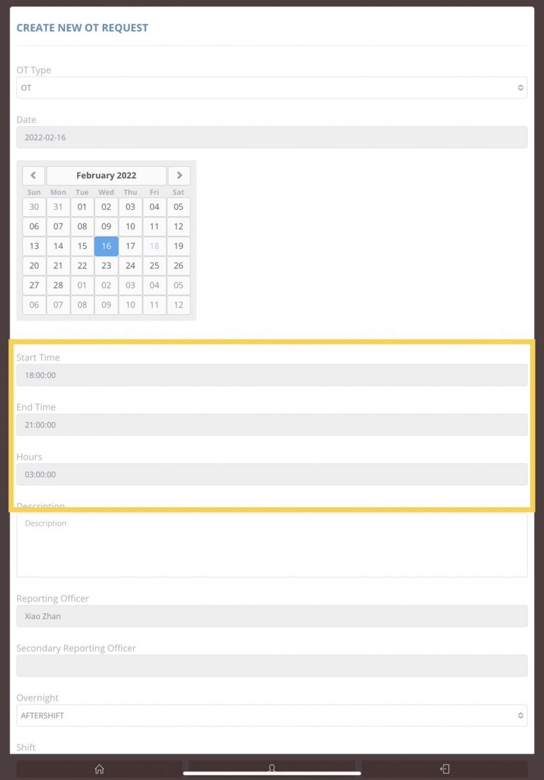 ขั้นตอนการ Request ot – EZY-HR โซลูชั่นบริหารงานบุคคลออนไลน์